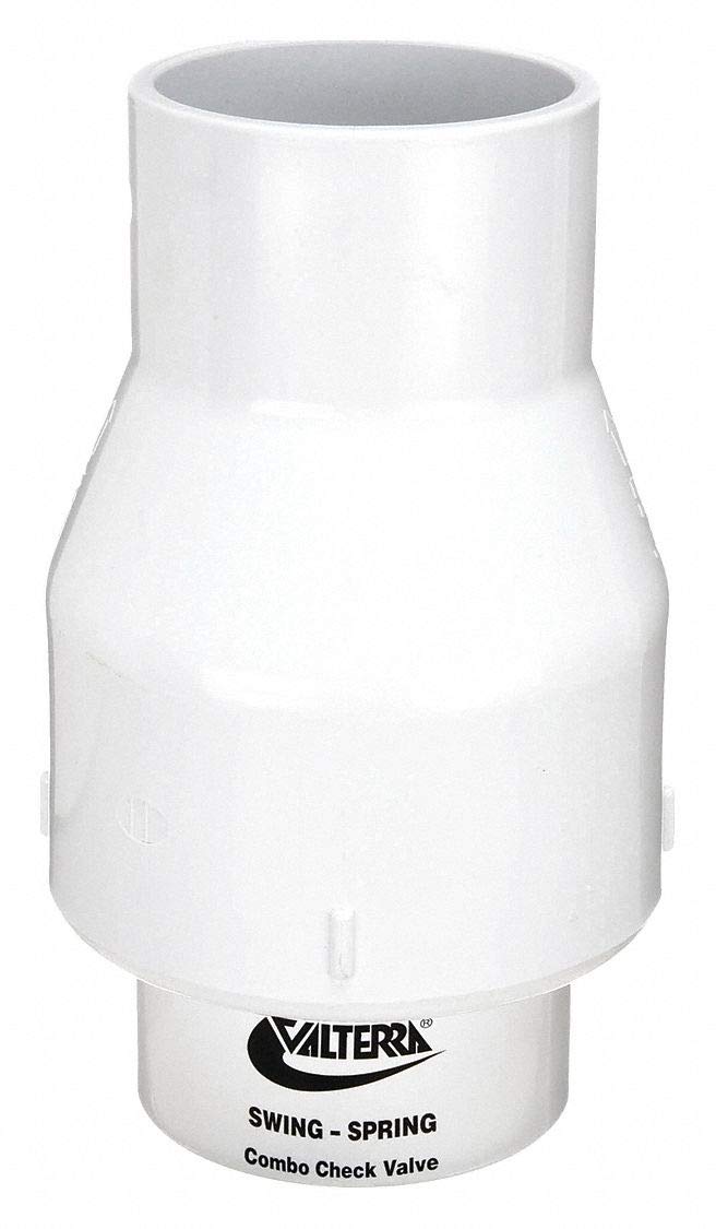 VALTERRA 3" Check Valve PVC Slip x Slip Connection Type | Diamond Home USA