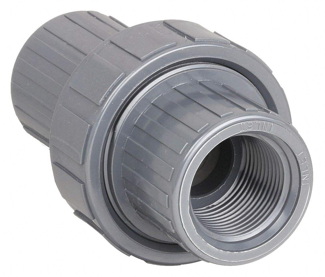 PLAST-O-Matic 1" Check Valve PVC FNPT Connection Type | Diamond Home USA