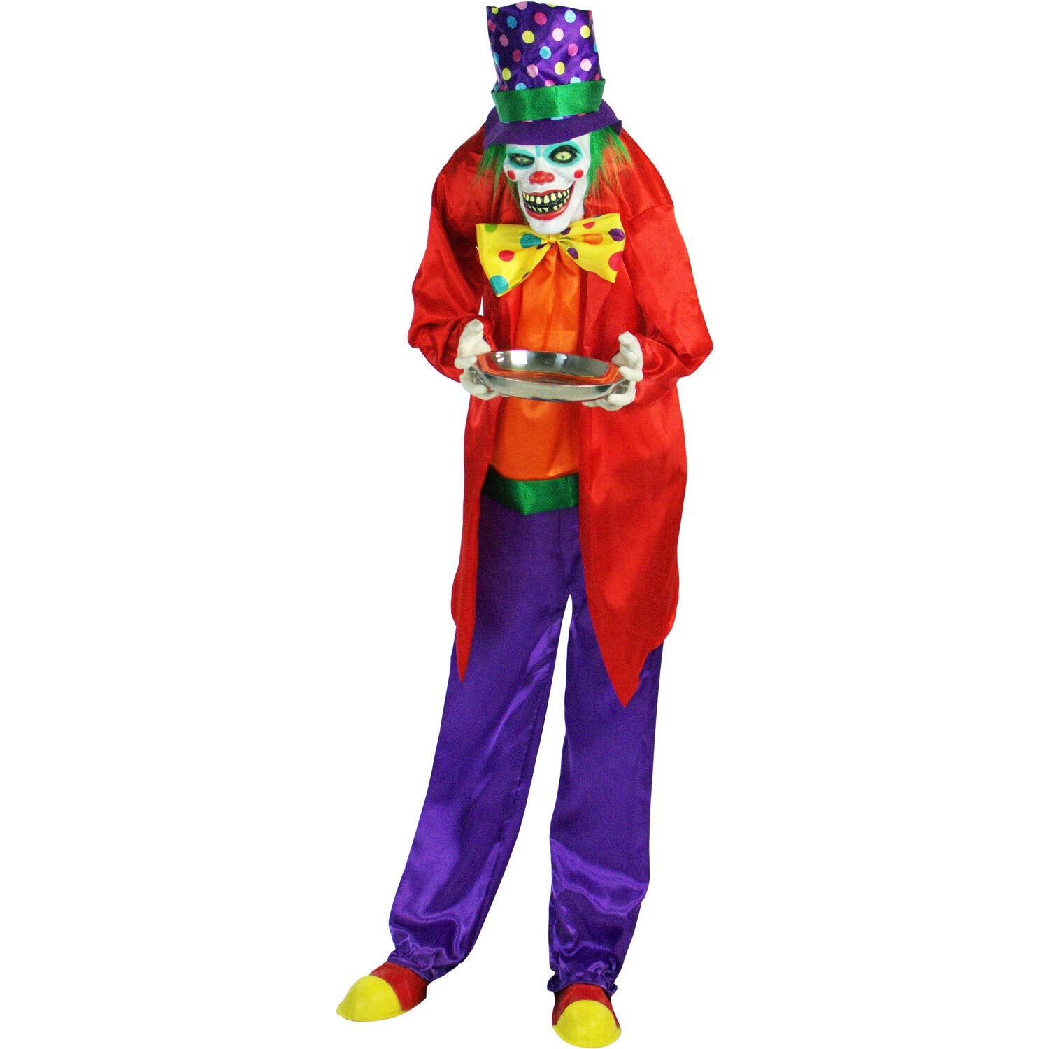 Haunted Hill Farm Life-Size Animatronic Scary Clown